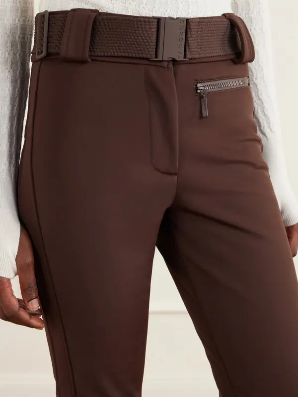 Cordova Sella Belted Bootcut Ski Pants - Brown