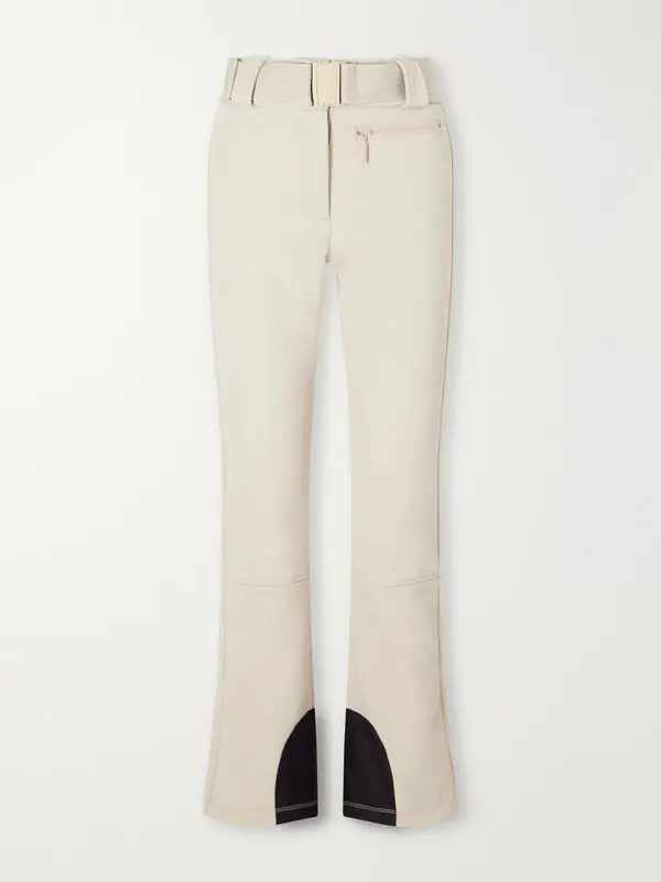 Cordova Sella Belted Bootcut Ski Pants - Neutrals