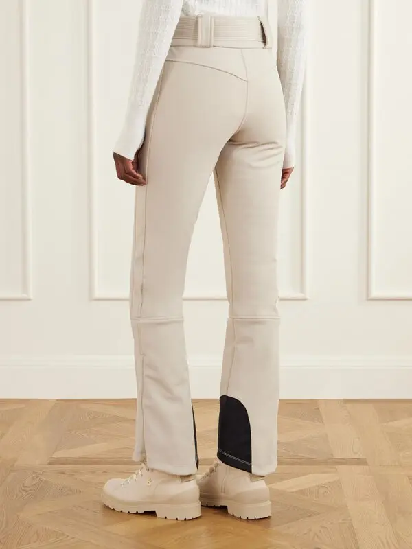 Cordova Sella Belted Bootcut Ski Pants - Neutrals