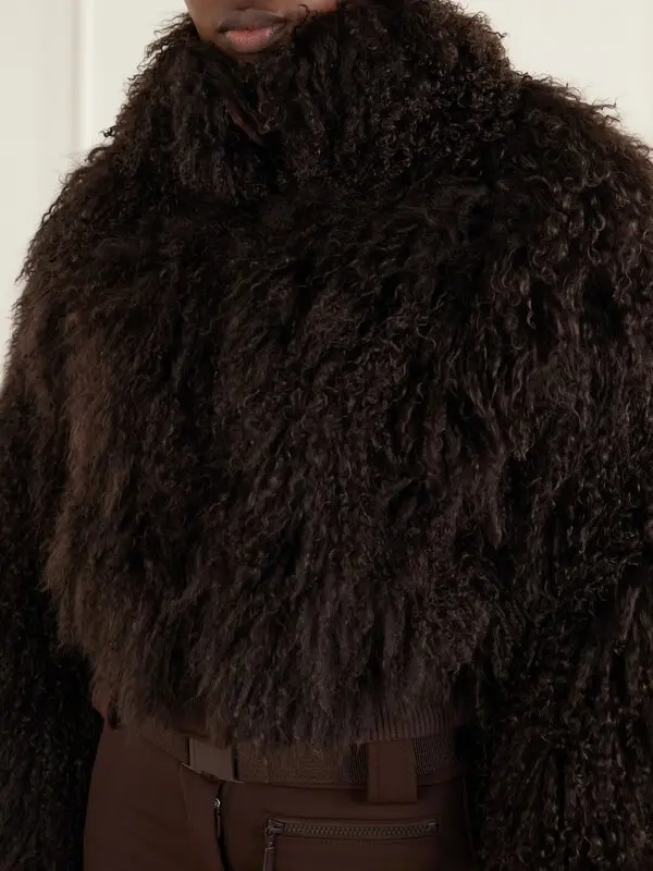 Cordova Nozawa Shearling Ski Jacket - Brown