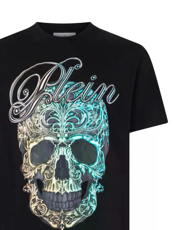 Philipp Plein Jersey T-shirt Skull Baroque