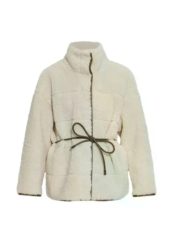Bogner Kimberly Belted Faux-shearling Jacket