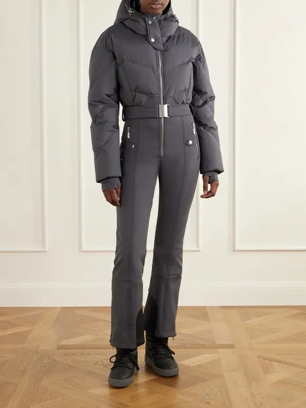 Cordova Ajax Belted Quilted Down Ski Suit