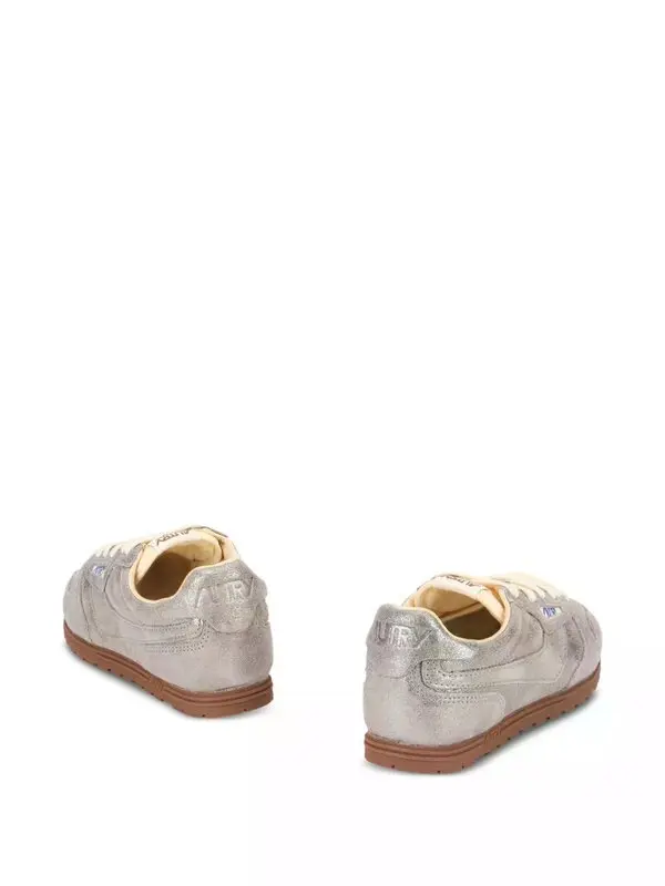 AUTRY Windspin Lace-up Sneakers - Silver