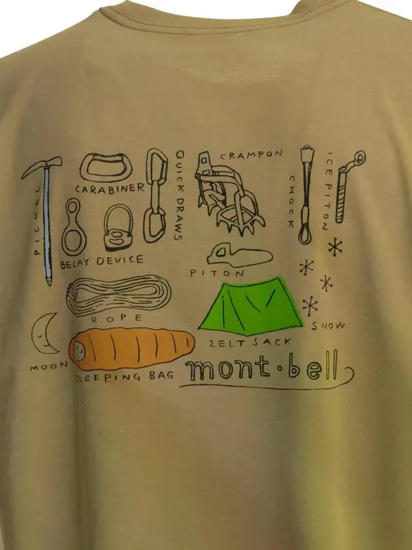 MONTBELL Graphic-print T-shirt