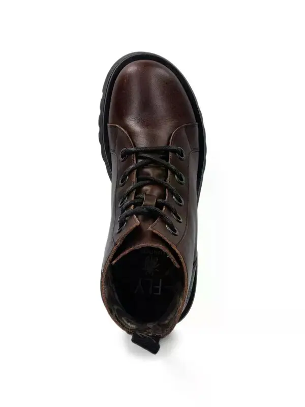 Fly London Lace-up Ankle Boots