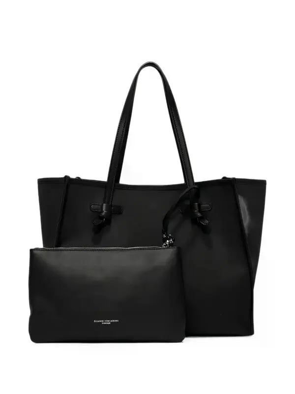 GIANNI CHIARINI Marcella Leather-trim Tote Bag