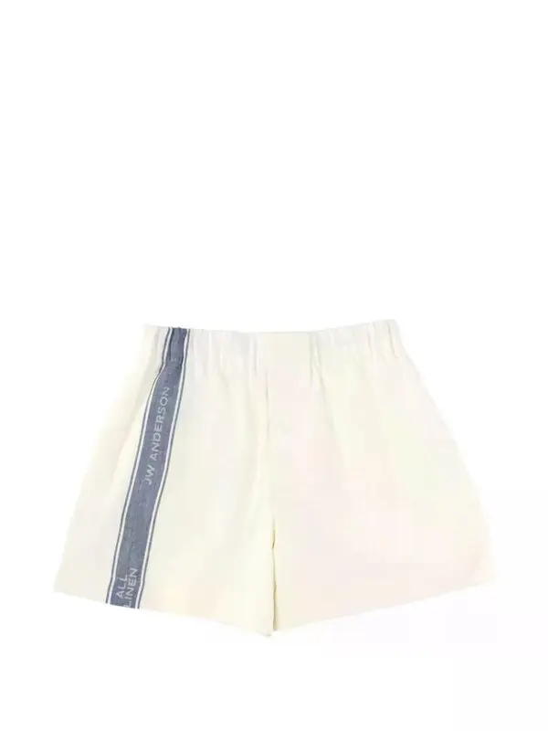 JW Anderson Logo-print Striped Shorts