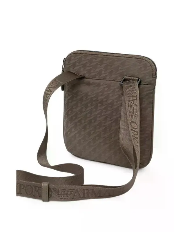 Emporio Armani Logo-monogram Messenger Bag