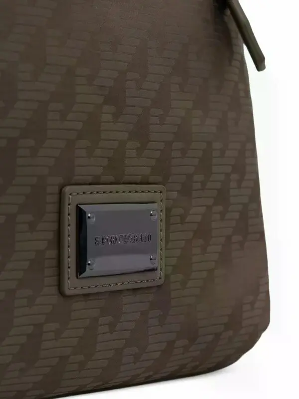 Emporio Armani Logo-monogram Messenger Bag
