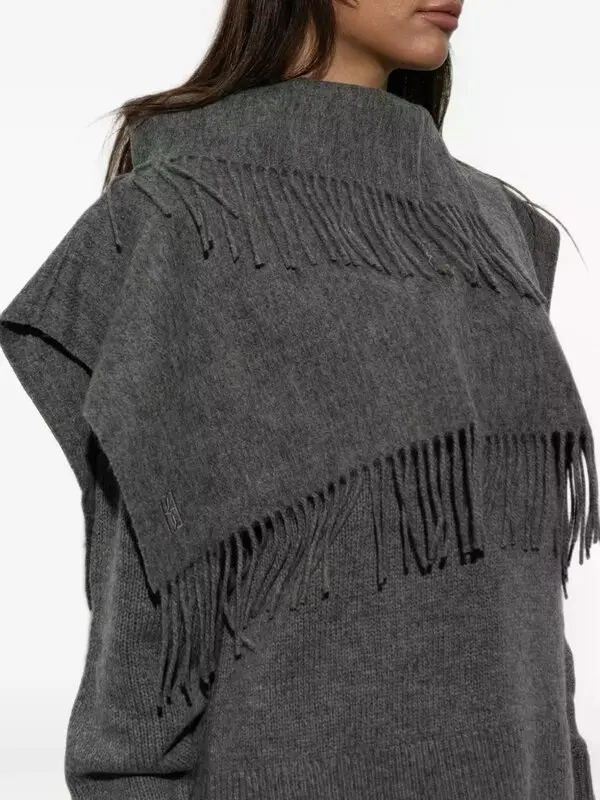 BY MALENE BIRGER Turtla Fringed Scarf