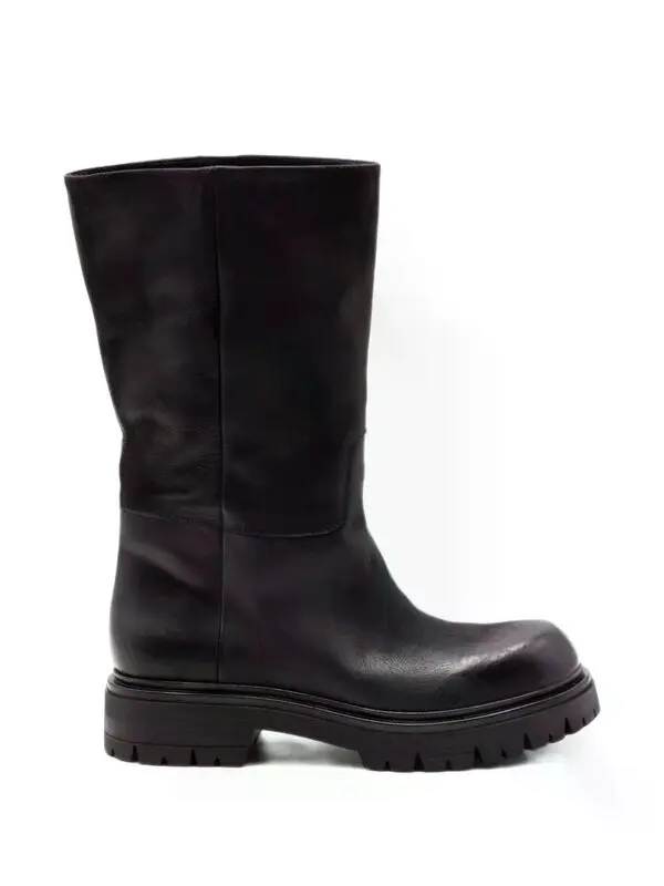 Elena Iachi Distressed-effect Platform Boots