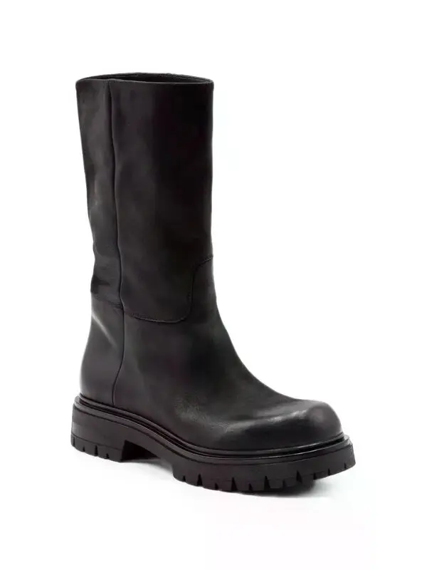 Elena Iachi Distressed-effect Platform Boots