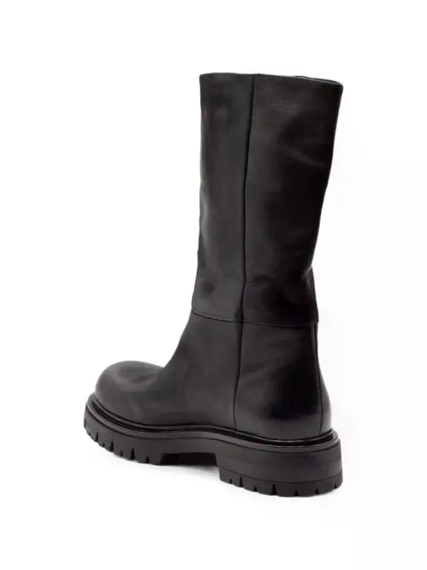 Elena Iachi Distressed-effect Platform Boots