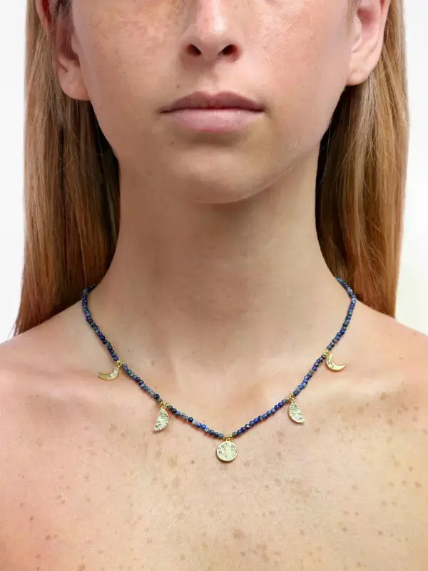 ESHVI Tidal Moon Necklace