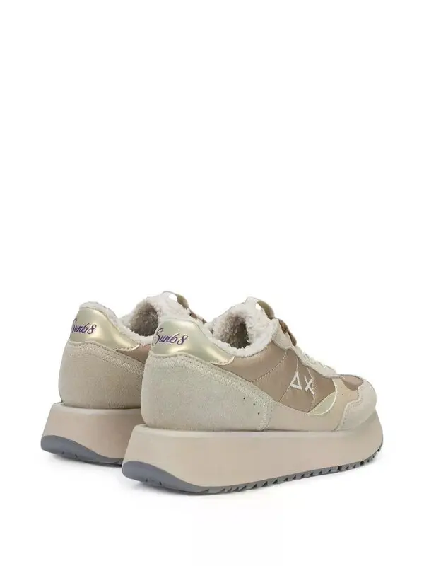 SUN 68 Logo-embroidered Panelled Sneakers