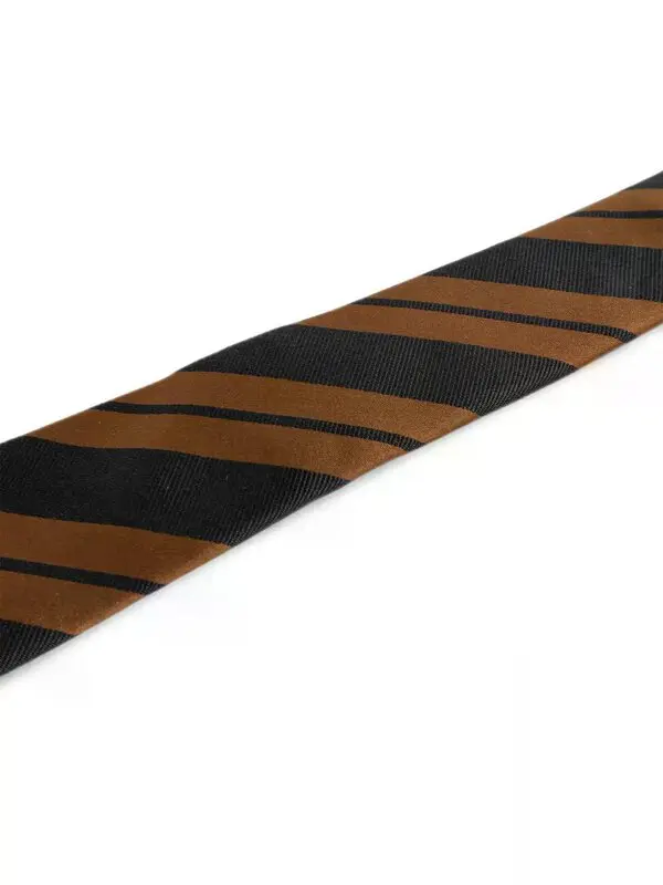 Valentino Garavani Vlogo Signature Striped Silk Tie