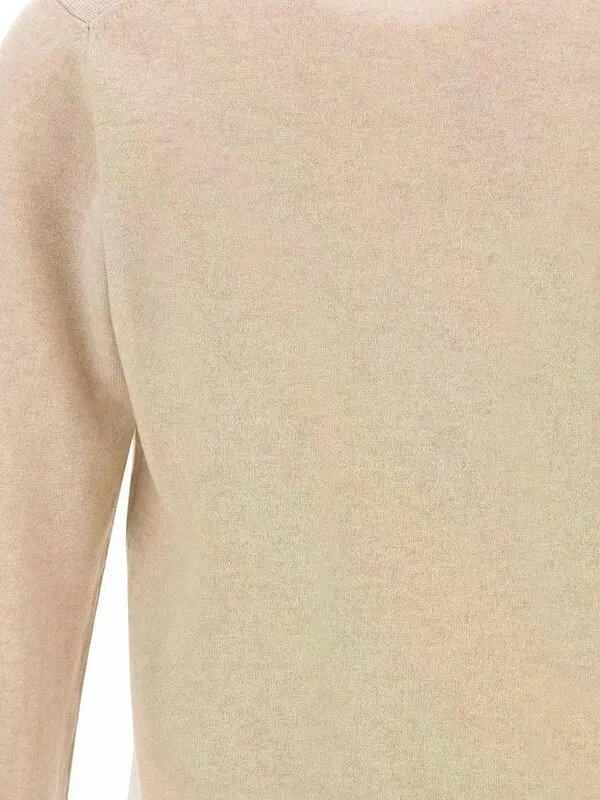 DELLA CIANA Knit Long-sleeve Polo Shirt