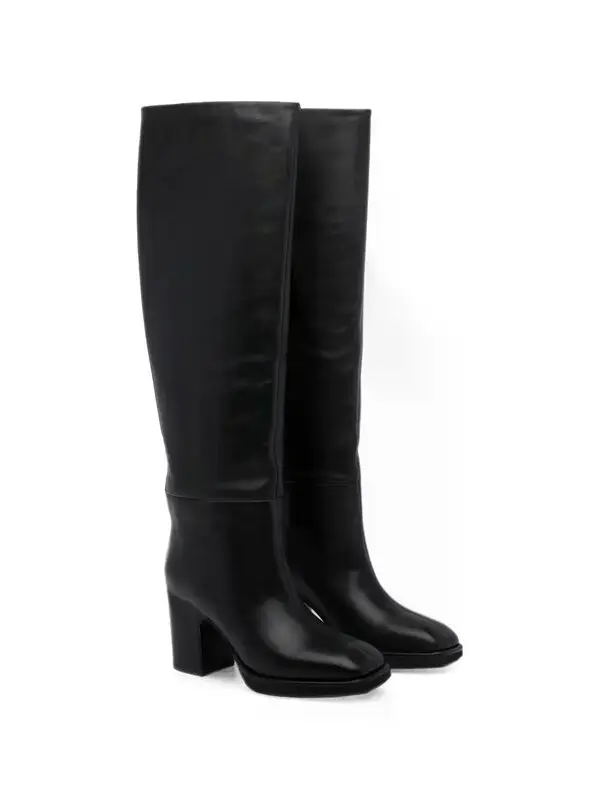 PALOMA BARCELO Ophelia Square-toe Block-heel Boots
