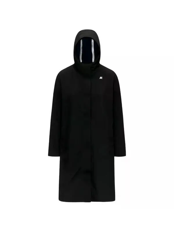 K-WAY Stephale Hooded Logo-patch Coat