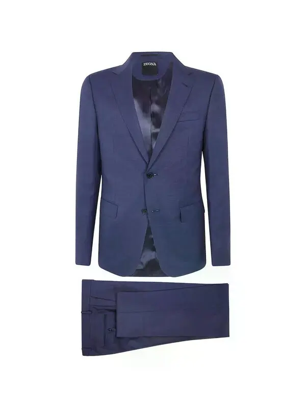 Zegna Wool Single-breasted Suit