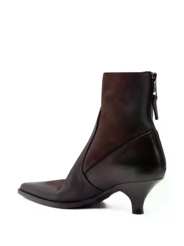 Elena Iachi Thais Boston Tapered-toe Spool-heel Ankle Boots