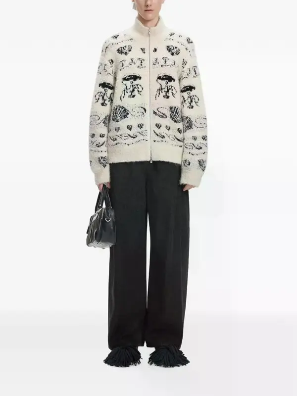 JNBY Wide-leg Barrel-leg Jeans