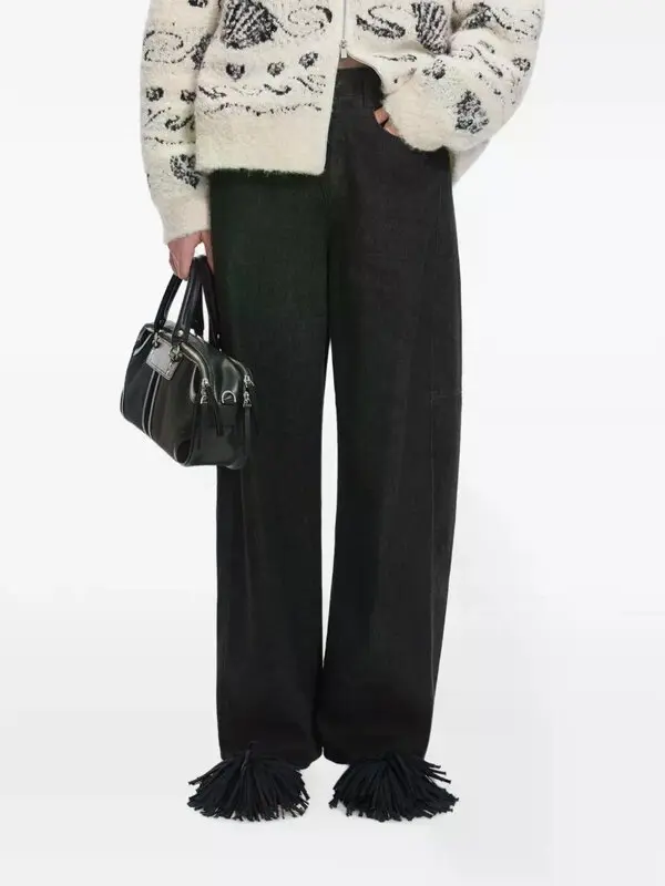 JNBY Wide-leg Barrel-leg Jeans