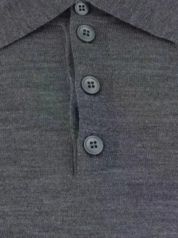 Emporio Armani Virgin-wool Polo Shirt