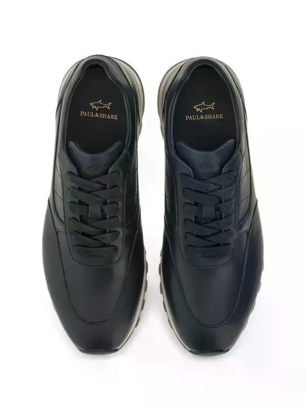 Paul & Shark Soleo Leather Sneakers
