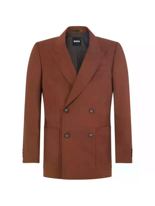 BOSS Double-breasted Peak-lapels Blazer