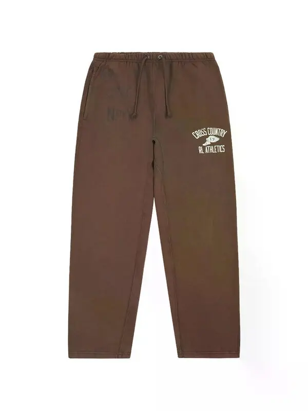 Polo Ralph Lauren Graphic-print Track Pants - Brown