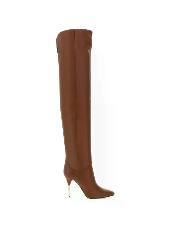 Valentino Garavani Deboot Over-the-knee Calfskin Boots 105mm
