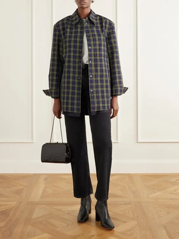 LOEFFLER RANDALL Elise Leather Ankle Boots