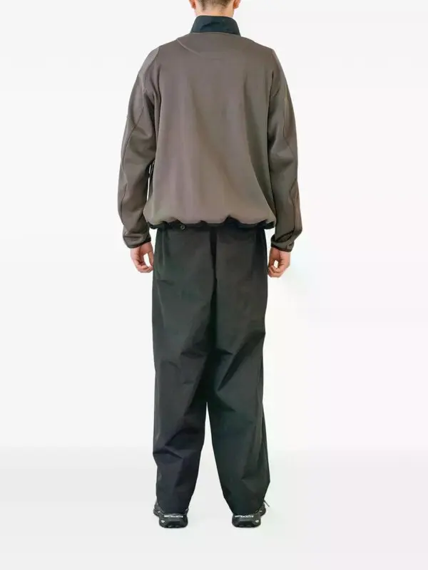 YOSHIOKUBO Ghost Truck Panelled Sweatshirt - Green