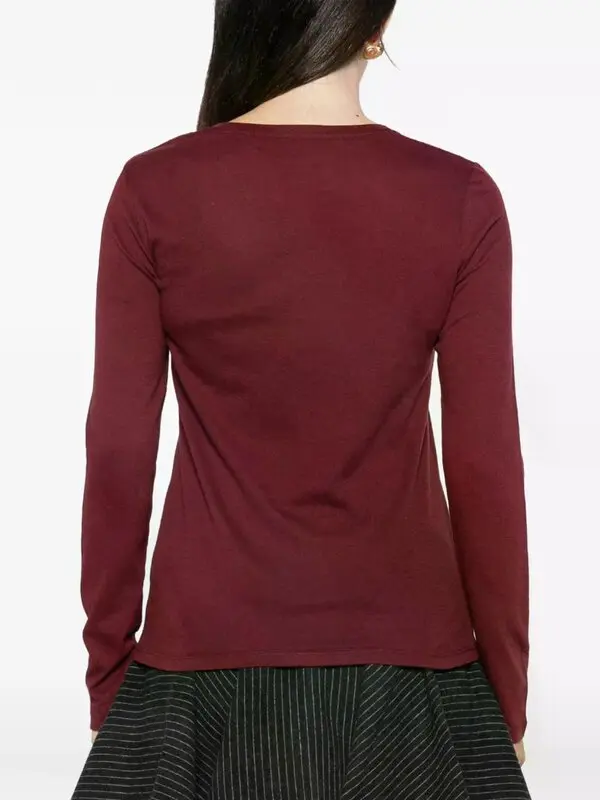 Majestic Filatures Long-sleeve Cotton-blend T-shirt