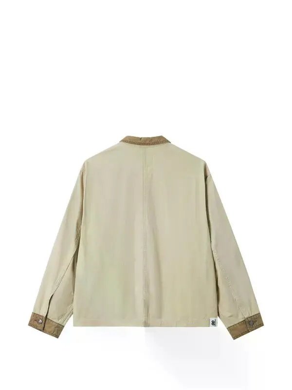 CHOCOOLATE Panelled Corduroy-collar Jacket