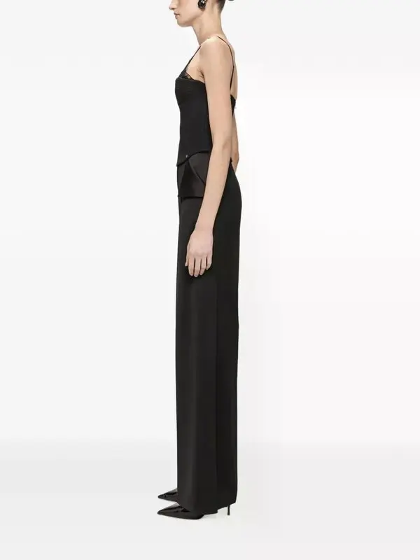 NISSA Wide-leg Wool Pants