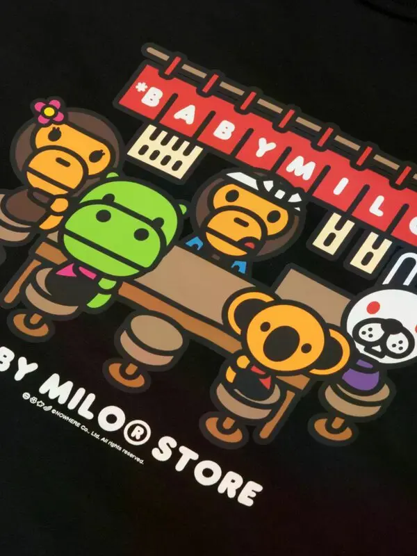 A BATHING APE Baby Milo Graphic-print Sweater
