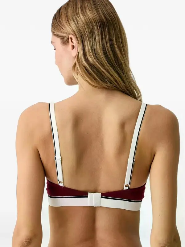Emporio Armani Logo-underband Triangle Bra