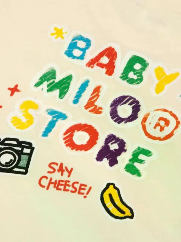 A BATHING APE Baby Milo Graphic-print T-shirt