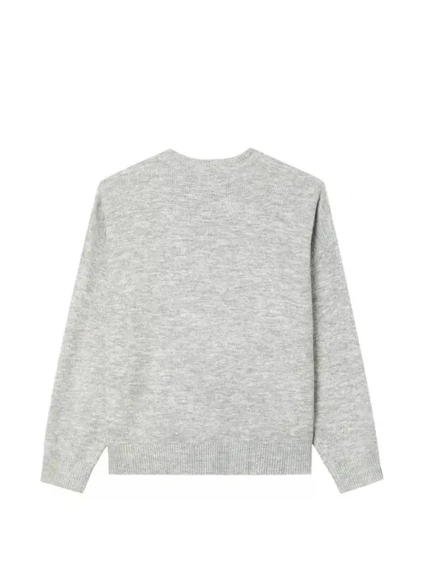 CHOCOOLATE Logo-patch Crew-neck Sweater