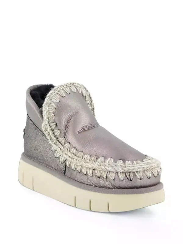 Mou Eskimo Bounce Leather Sneakers