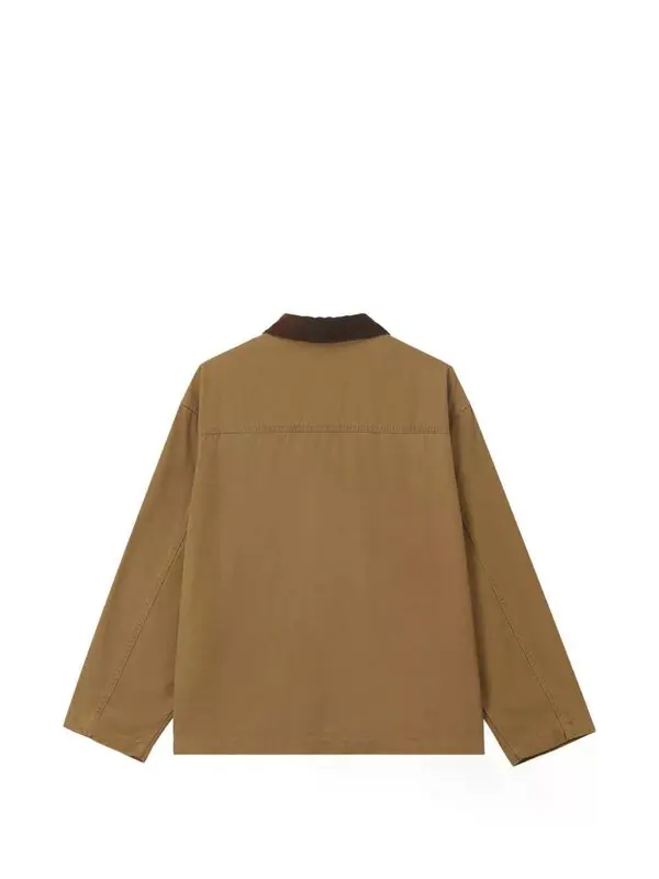 CHOCOOLATE Corduroy-collar Logo-print Jacket