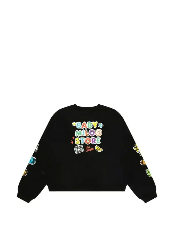 A BATHING APE Baby Milo Graphic-print Sweater