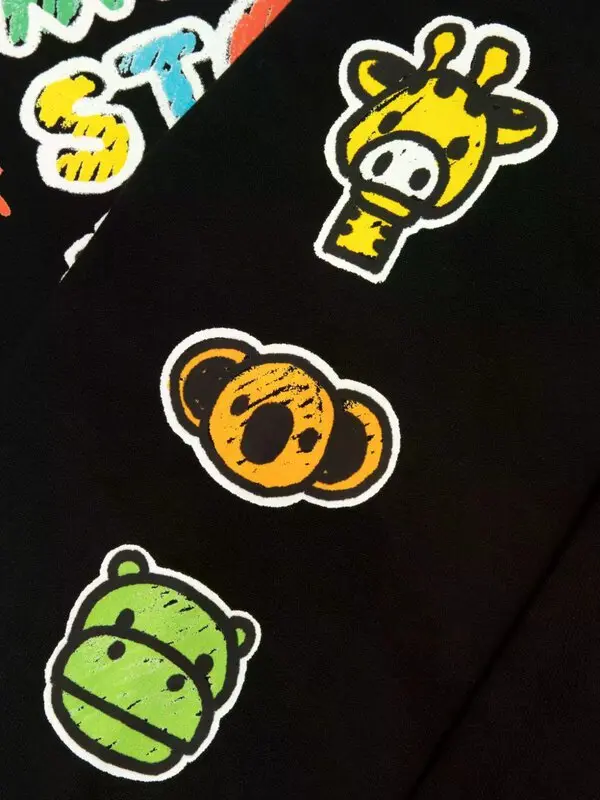 A BATHING APE Baby Milo Graphic-print Sweater