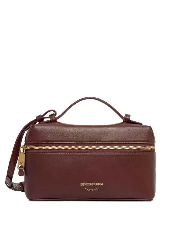 Emporio Armani Logo-print Cross Body Bag - Red