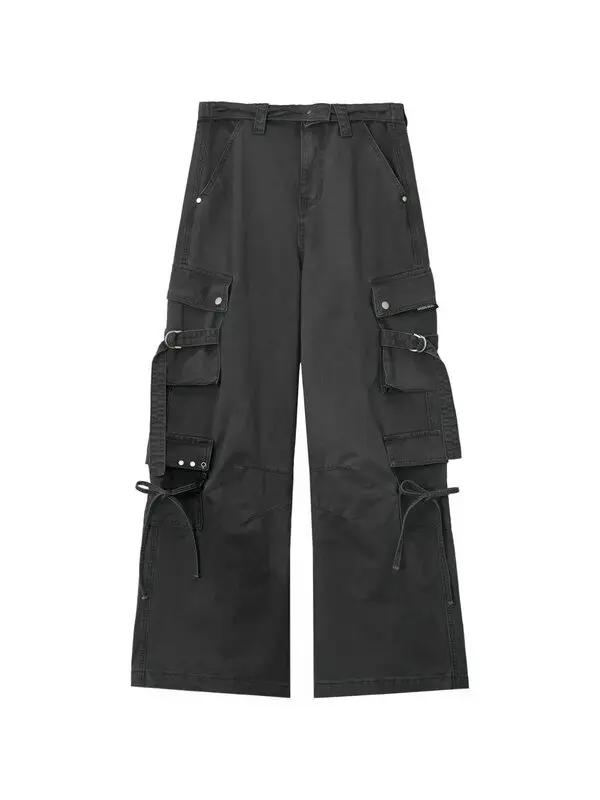 MUSIUM DIV. Multi-pocket Wide-leg Cargo Pants