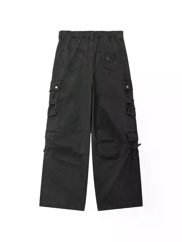 MUSIUM DIV. Multi-pocket Wide-leg Cargo Pants