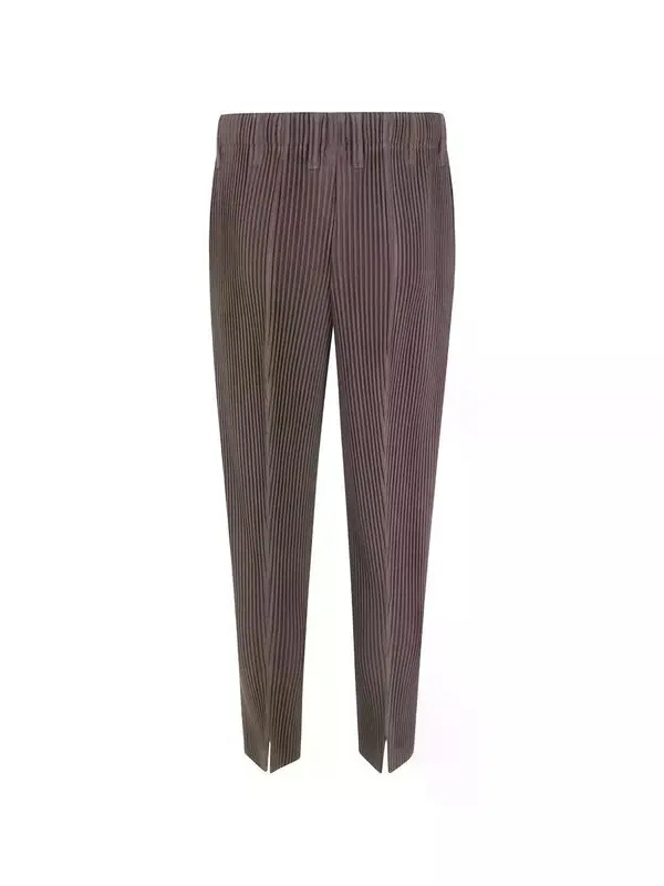 Issey Miyake Plissé-effect Tailored Trousers
